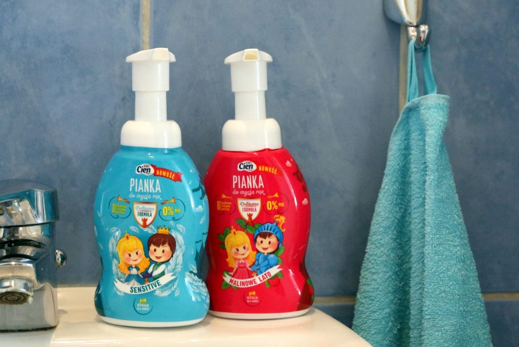 Pianki do mycia rąk Cien Kids z Lidla nie tylko dla dzieci - bibaba.pl